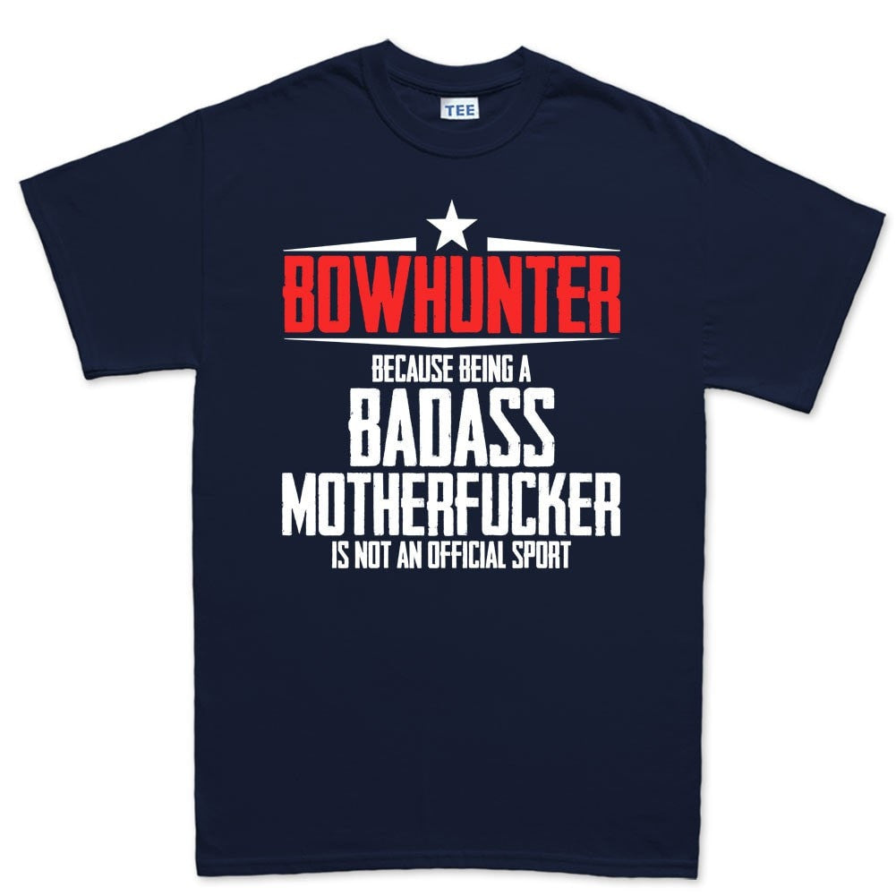 Bowhunter Badass Mens T Shirt Forged From Freedom