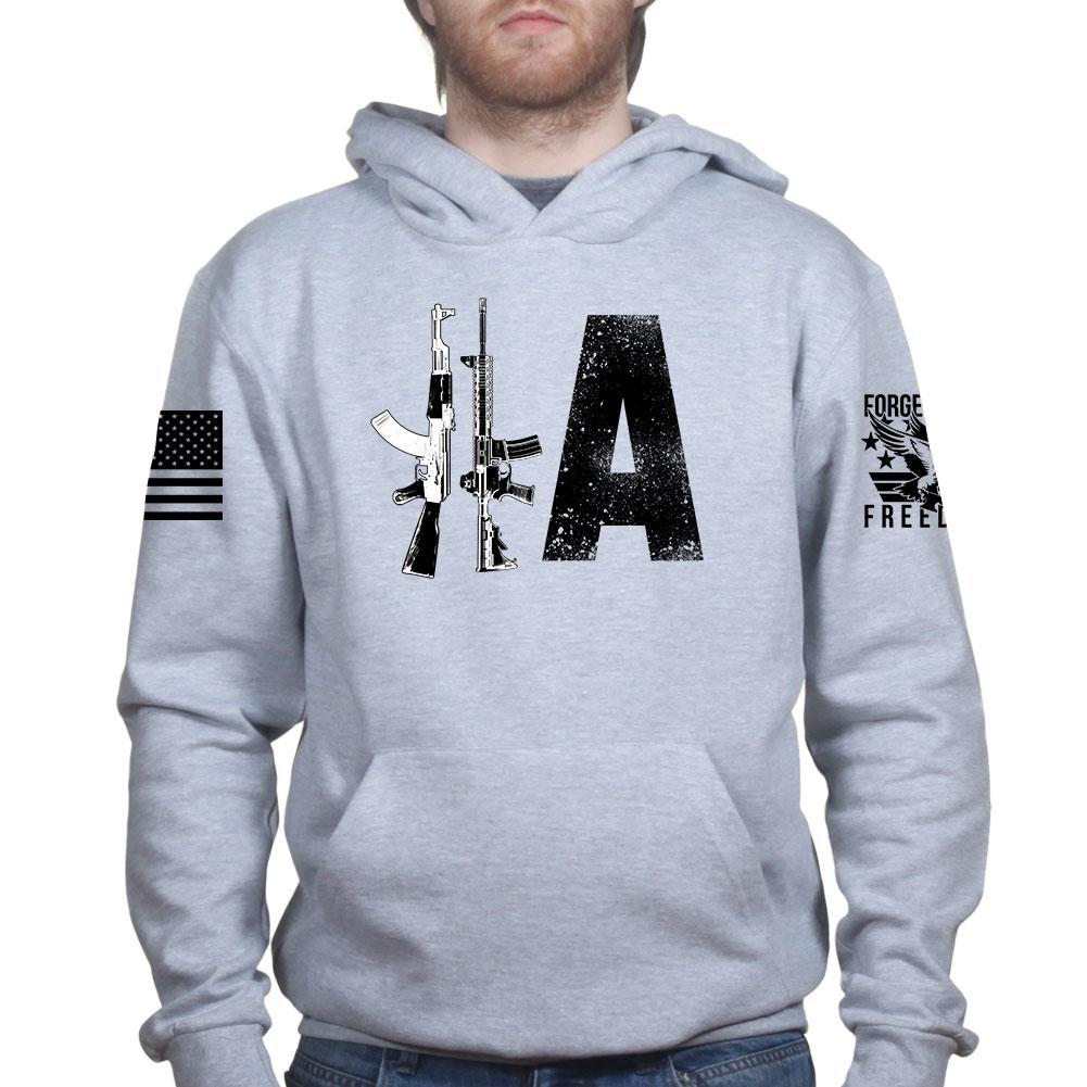 2A Rifles Hoodie – Forged From Freedom