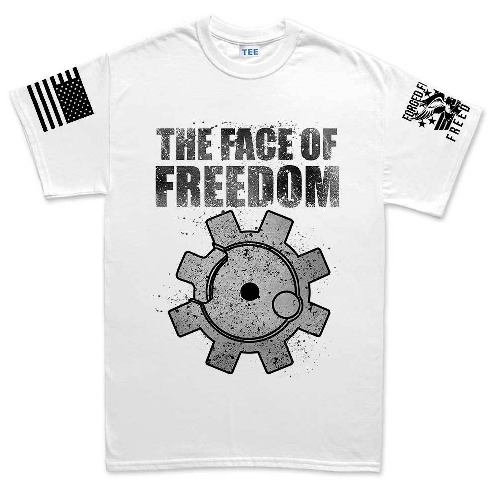 The Face of Freedom Mens T-shirt – Forged From Freedom
