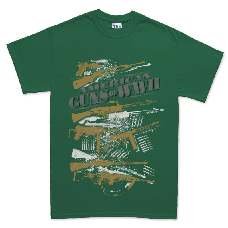 Men's American Guns of WWII T-shirt – Forged From Freedom