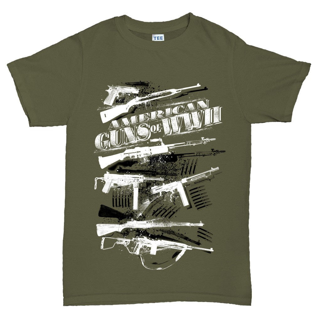 Men's American Guns of WWII T-shirt – Forged From Freedom