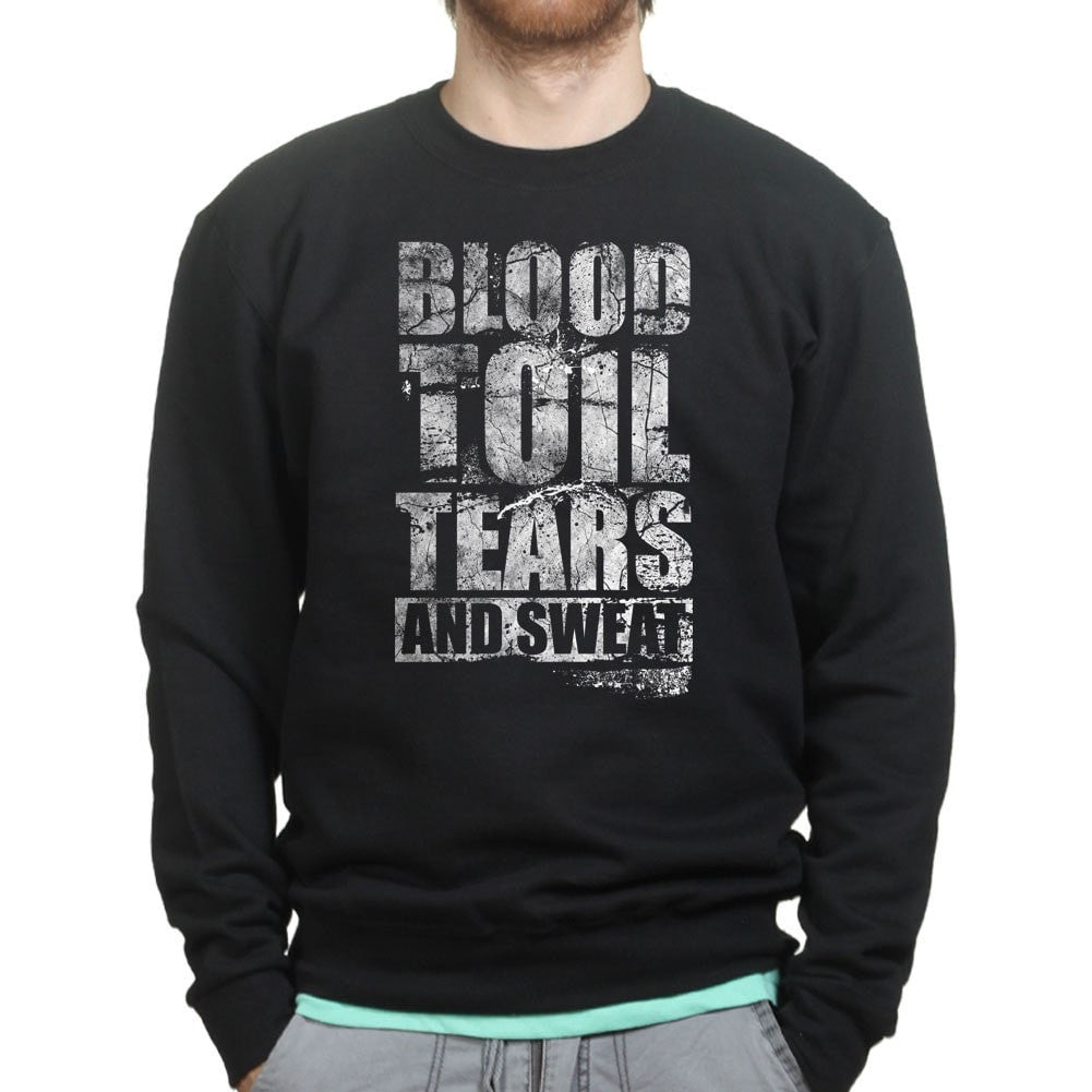 Blood Toil Tears & Sweat Sweatshirt – Forged From Freedom