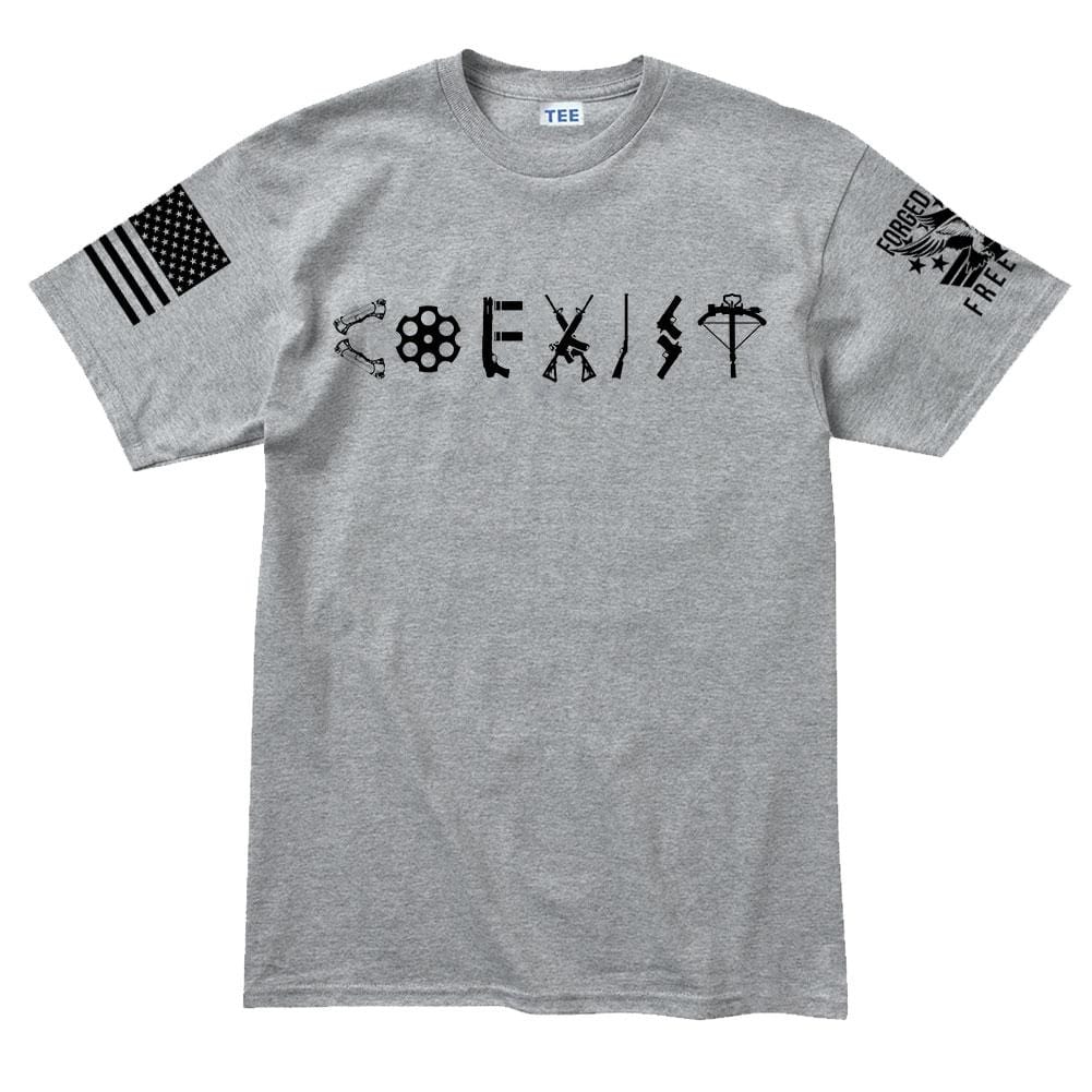 Men's COEXIST T-shirt – Forged From Freedom