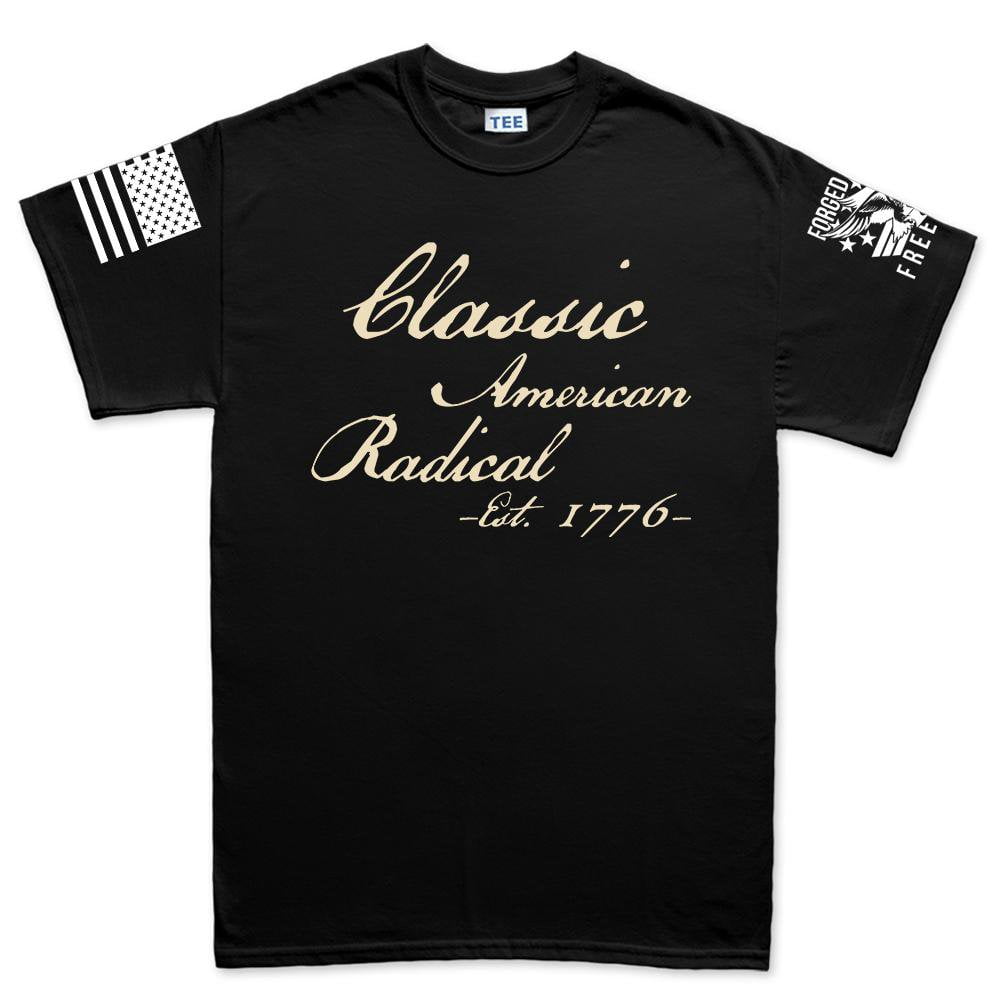 Classic American Radical Men's T-shirt – Forged From Freedom