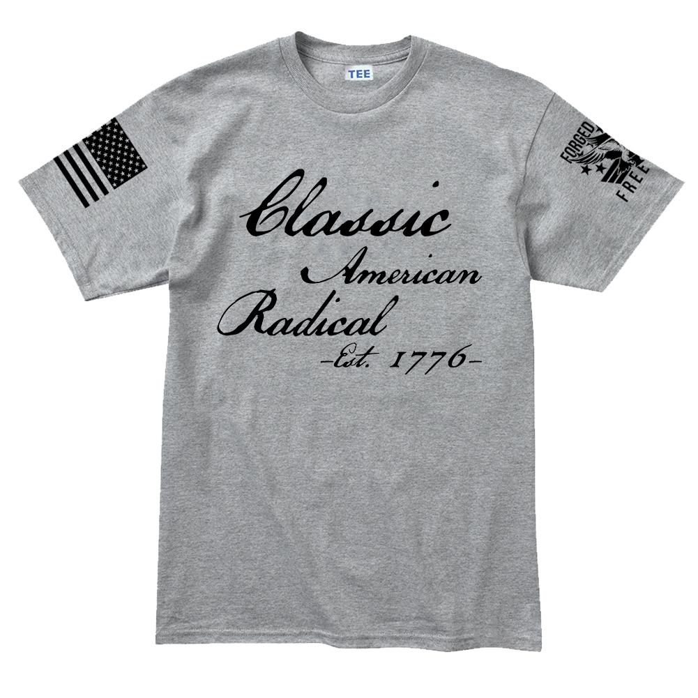Classic American Radical Men's T-shirt – Forged From Freedom