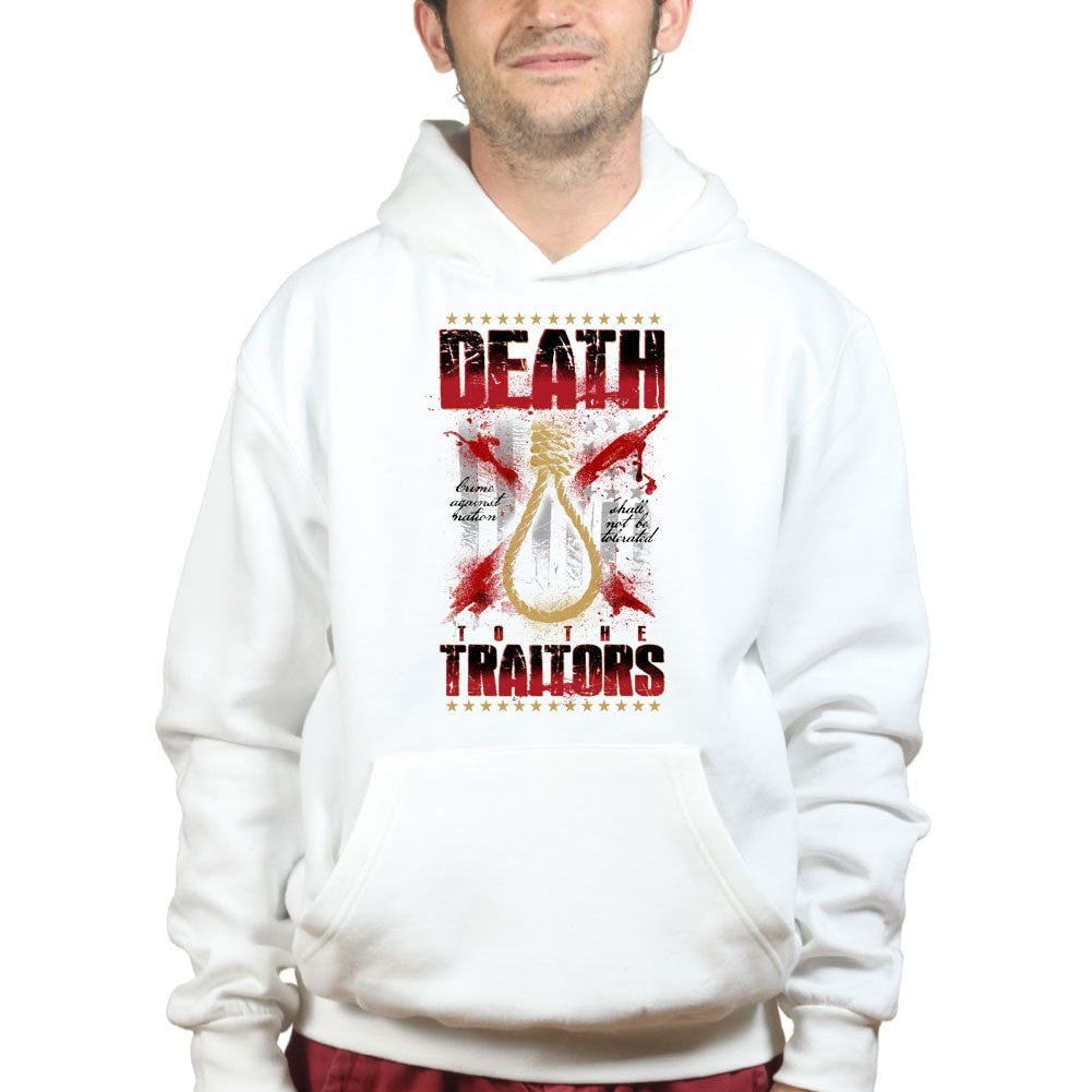 Unisex Death To Traitors Hoodie – Forged From Freedom