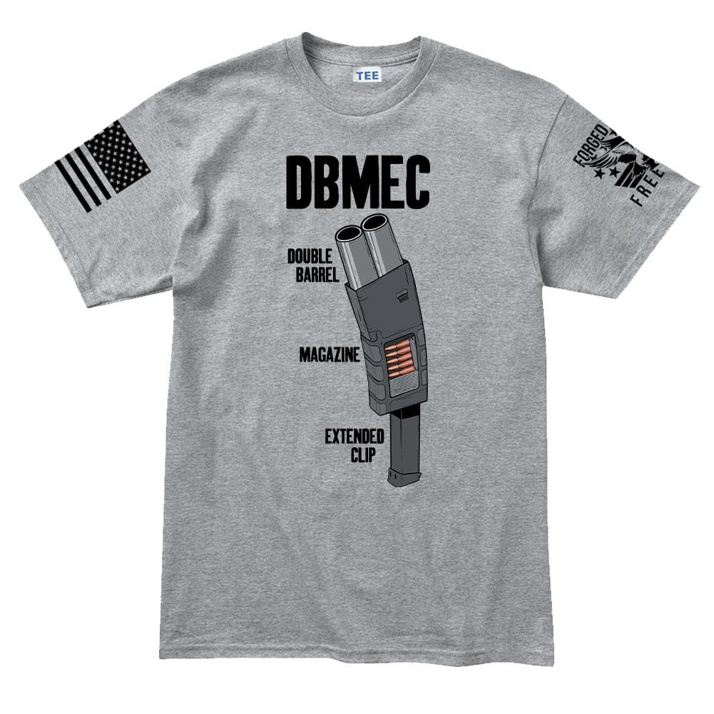 Men's Double Barrel Magazine Extended Clip T-shirt – Forged From Freedom
