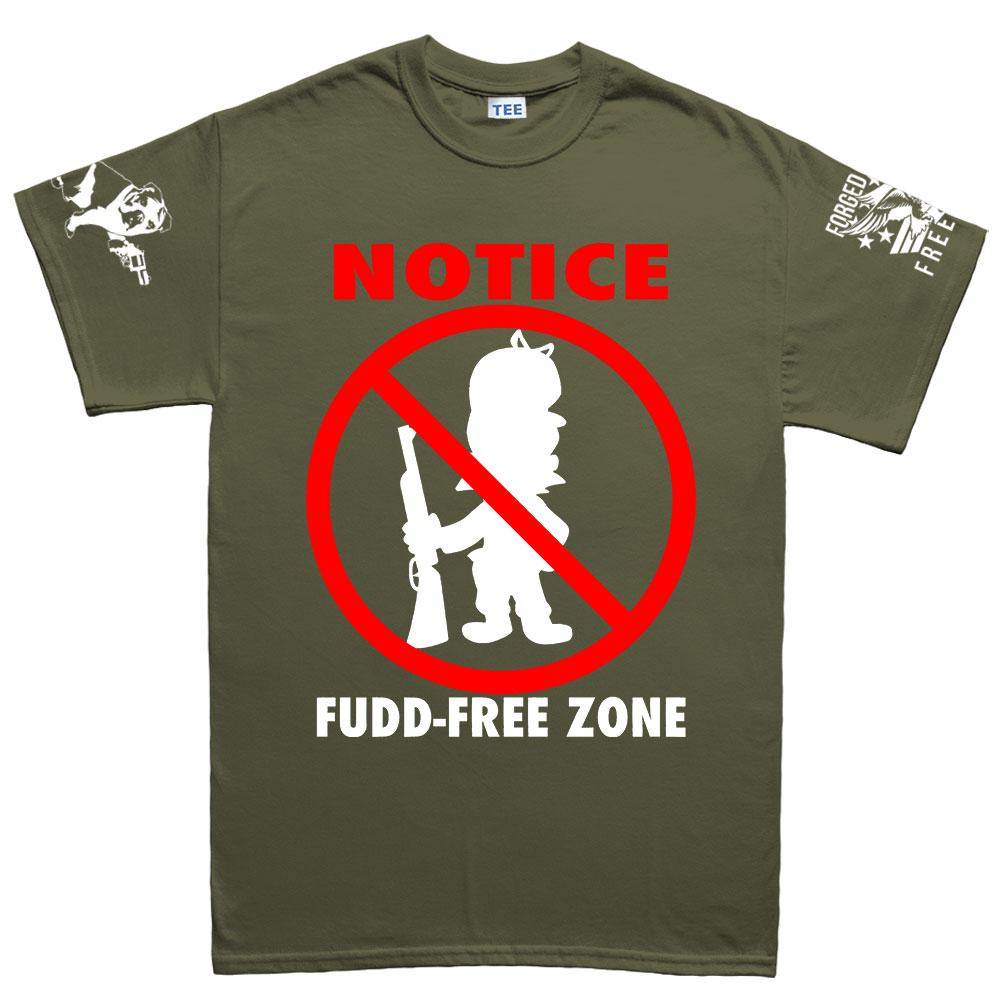 Fudd Free Zone Men's T-shirt – Forged From Freedom