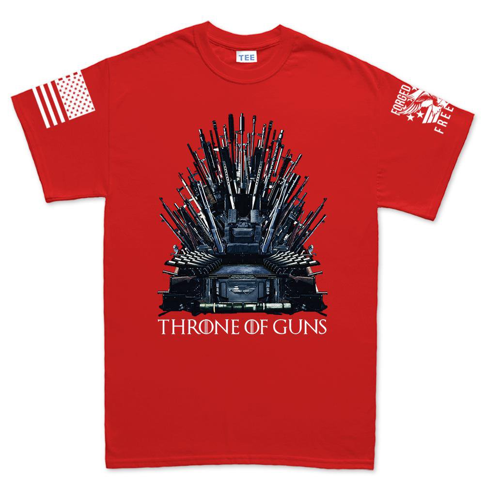 Throne of Guns Men's T-shirt – Forged From Freedom