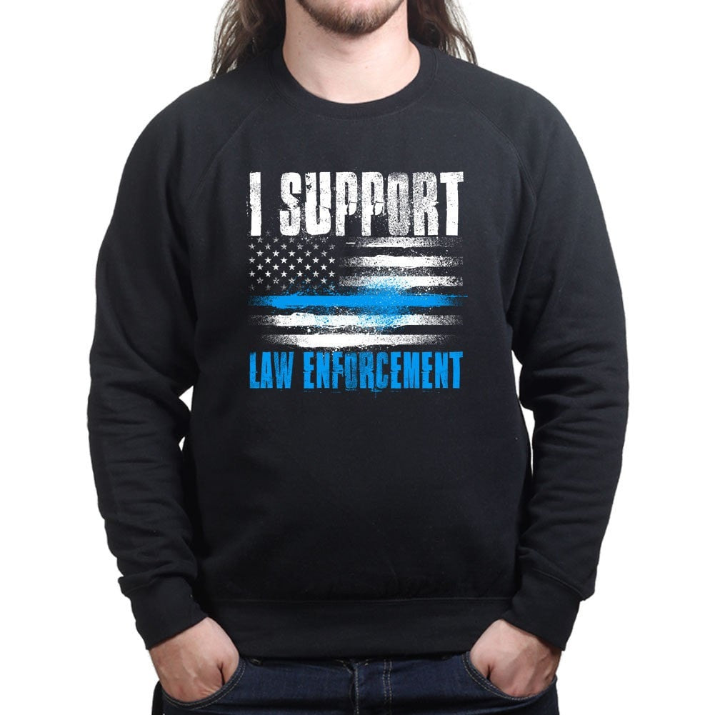 Support Law Enforcement Sweatshirt – Forged From Freedom