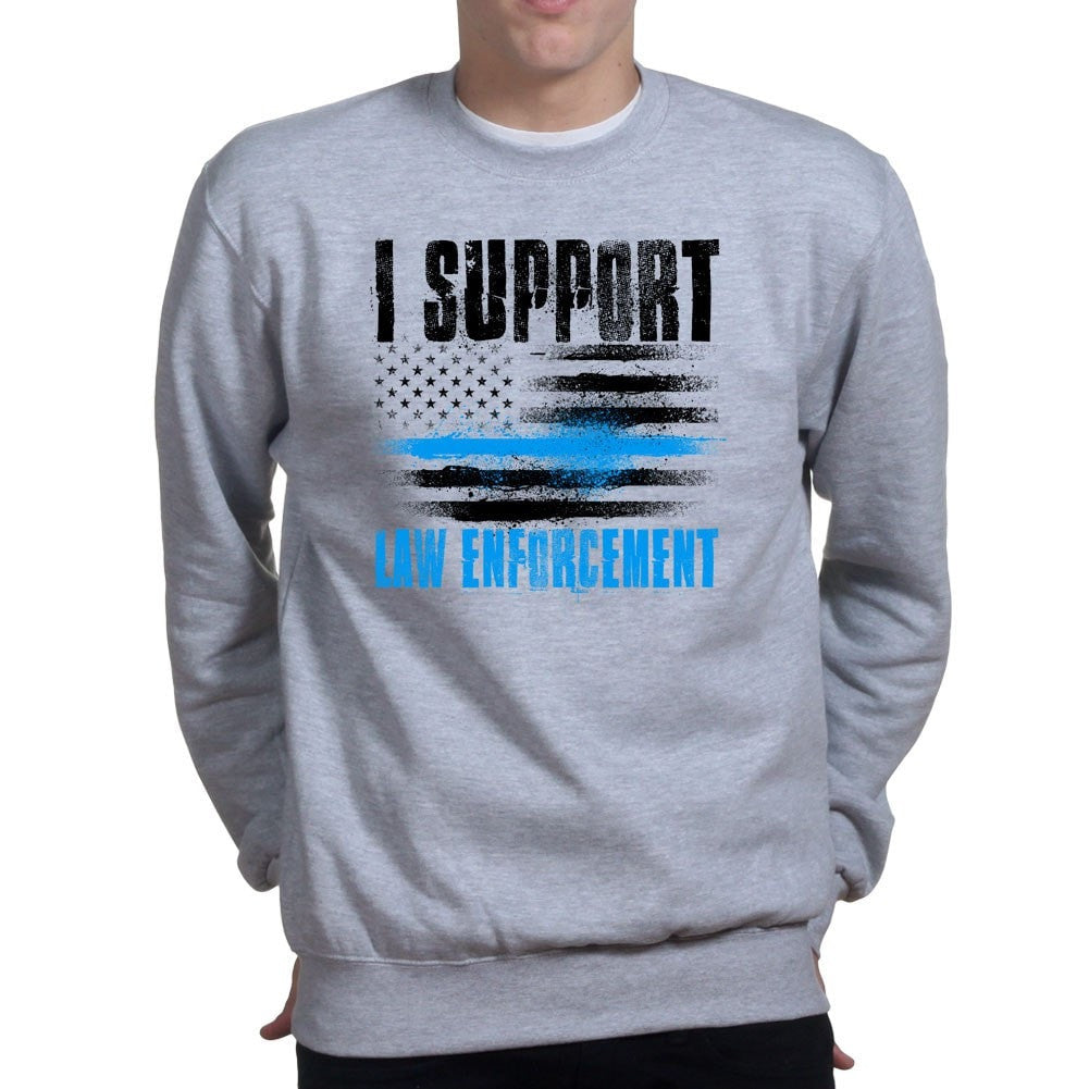 Support Law Enforcement Sweatshirt – Forged From Freedom