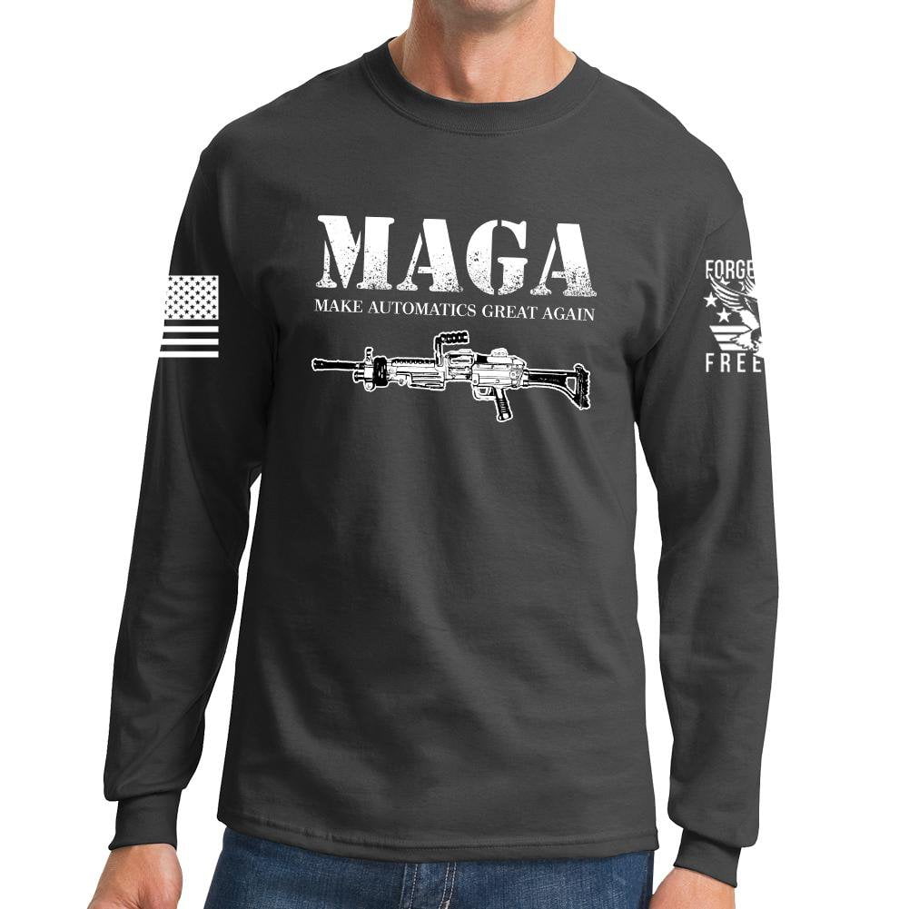 MAGA Long Sleeve T-shirt – Forged From Freedom