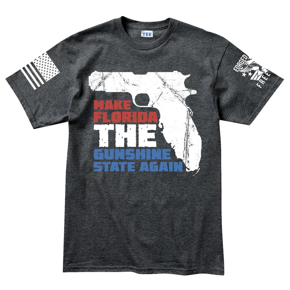 Make Florida The Gunshine State Men's T-shirt – Forged From Freedom