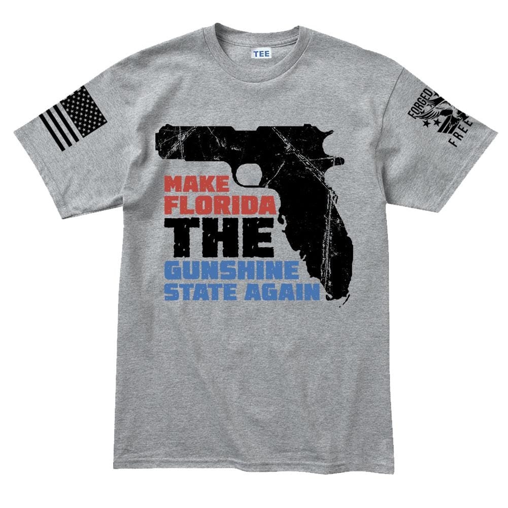Make Florida The Gunshine State Men's T-shirt – Forged From Freedom