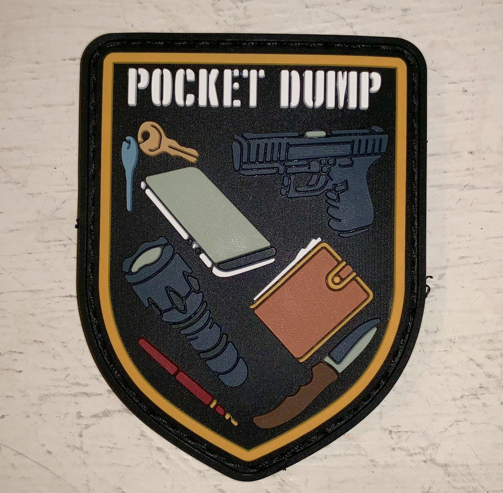 Pocket Dump EDC Patch – Forged From Freedom