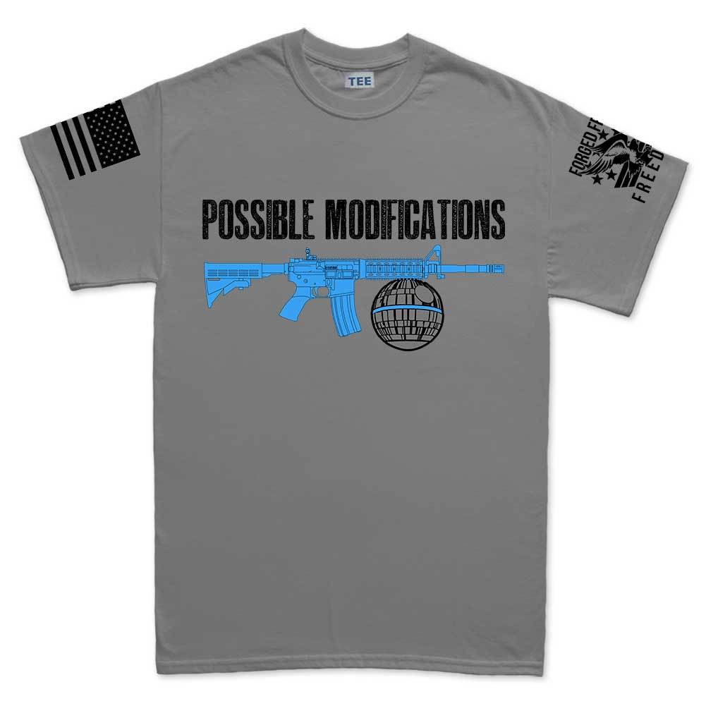 Possible Modifications Death Star Men's T-shirt – Forged From Freedom
