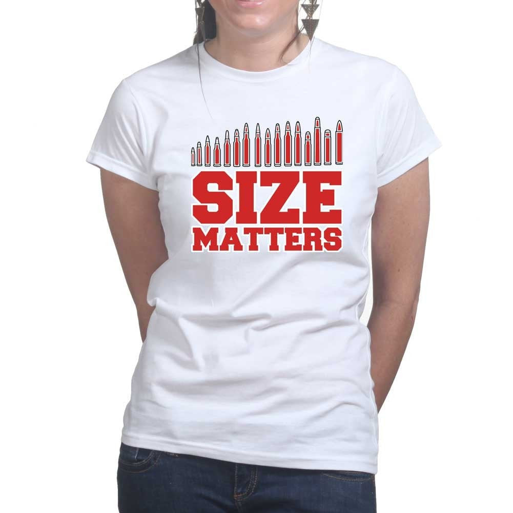 Size Matters (Ammo) Ladies T-shirt – Forged From Freedom