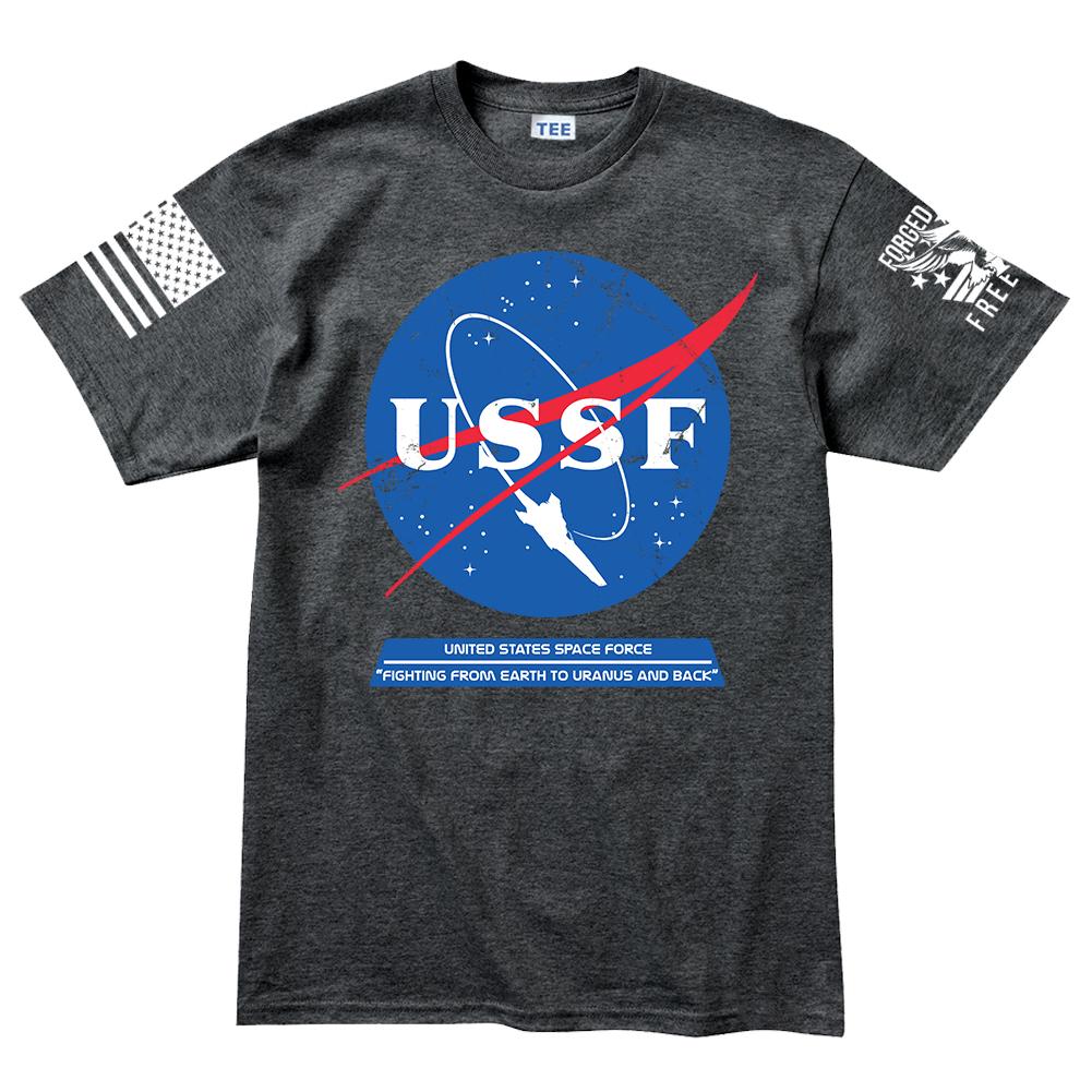 United States Space Force USSF Men's T-shirt – Forged From Freedom