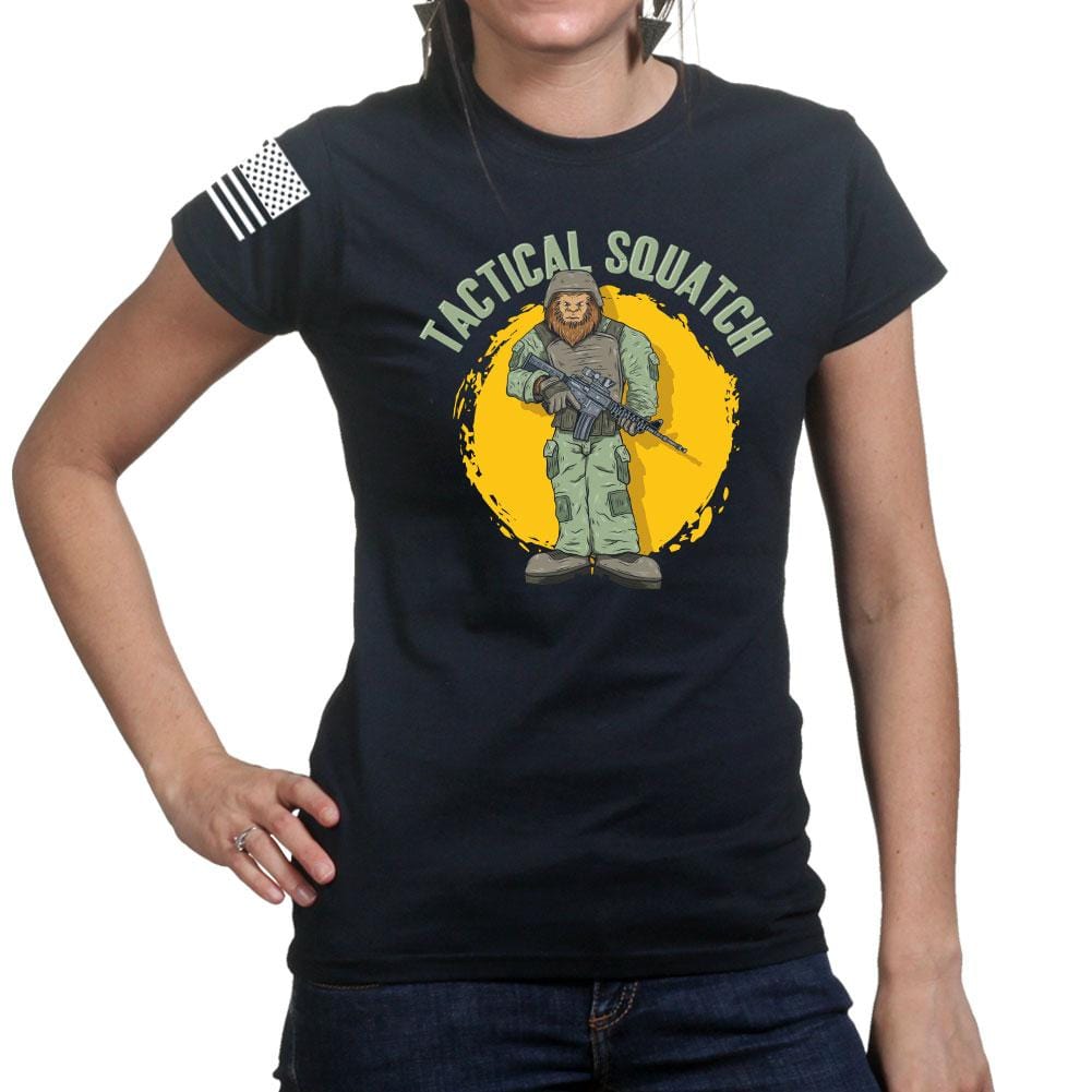 Ladies Tactical Squatch T-shirt – Forged From Freedom