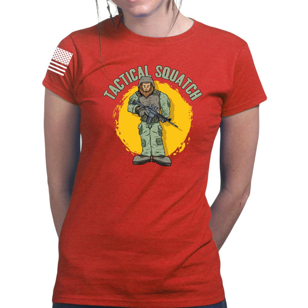 Ladies Tactical Squatch T-shirt – Forged From Freedom