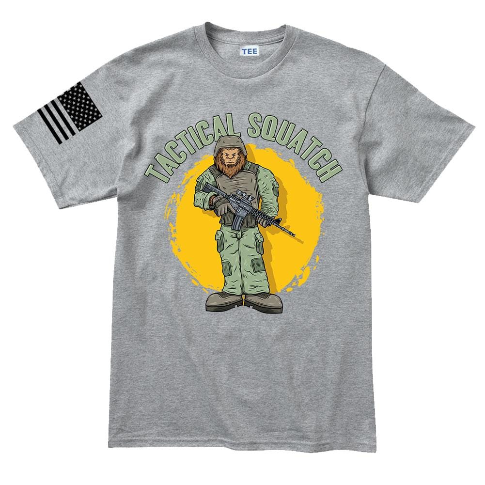 Tactical Squatch Mens T-shirt – Forged From Freedom