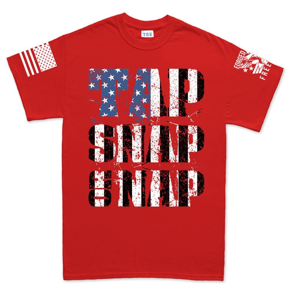 Men's Tap Snap Or Nap T-shirt – Forged From Freedom