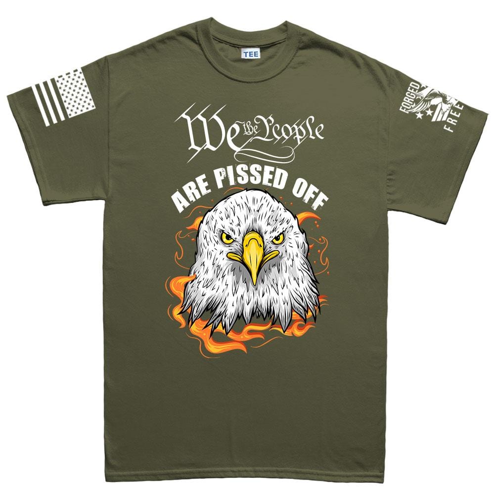 Mens We The People Are Pissed Off T-shirt – Forged From Freedom